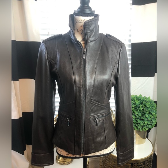 Kenneth Cole Reaction | Jackets & Coats | Kenneth Cole Chocolate Brown ...